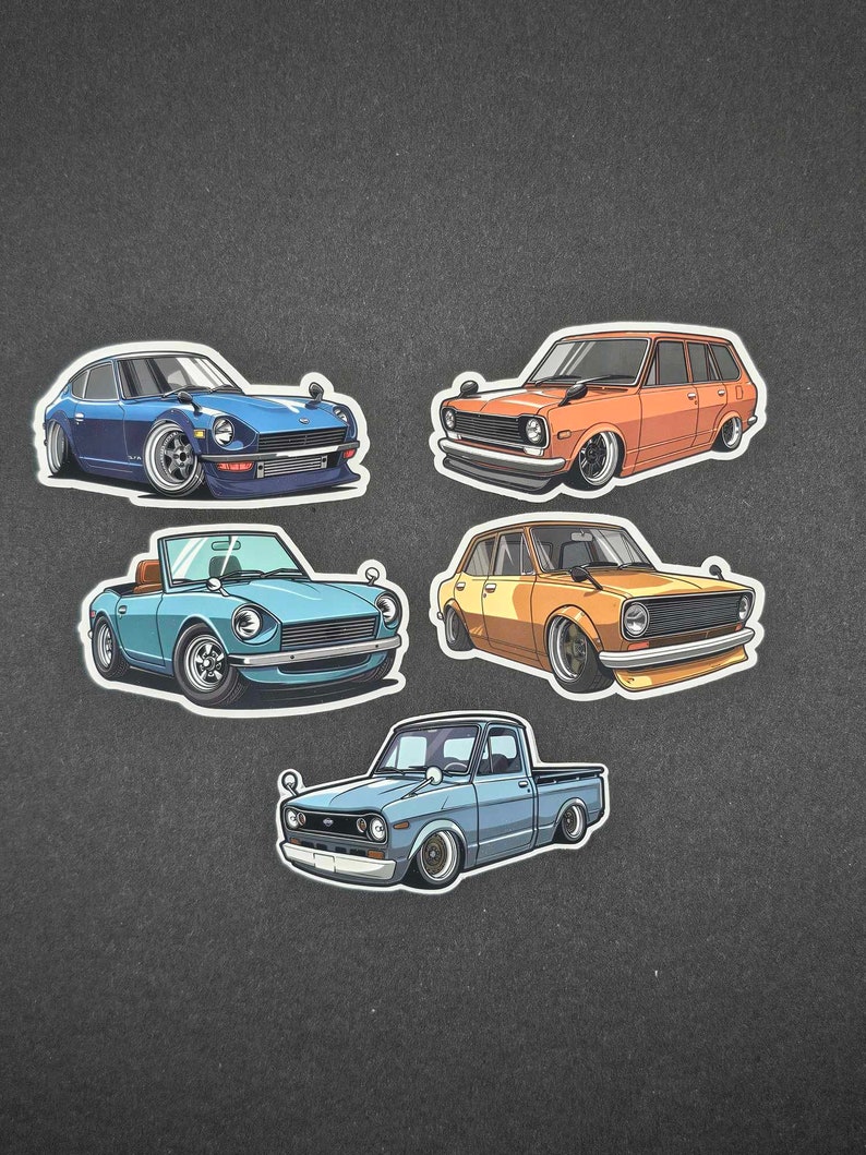 Datsun Sticker Pack - Etsy