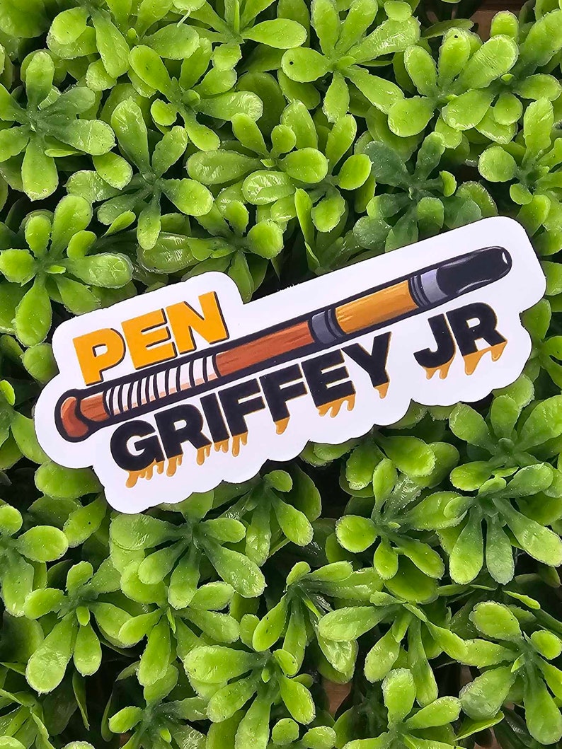 Pen Griffey Jr Sticker - Etsy