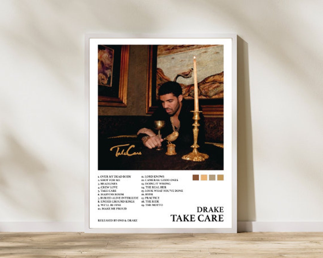 Drake Take Care Poster - Etsy