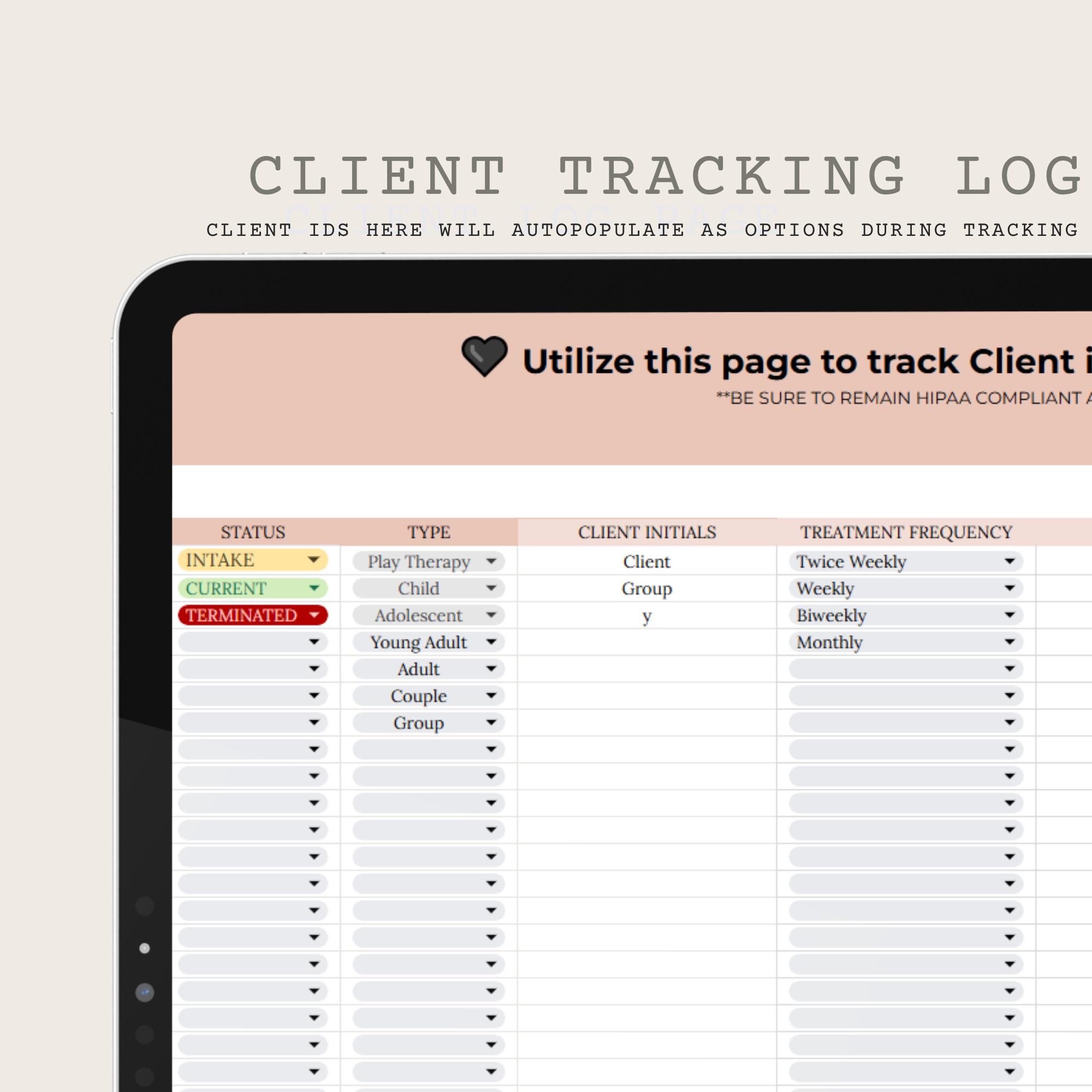 Virginia Lpc-resident Hours Tracker | 3-year Supervision Log + Client ...