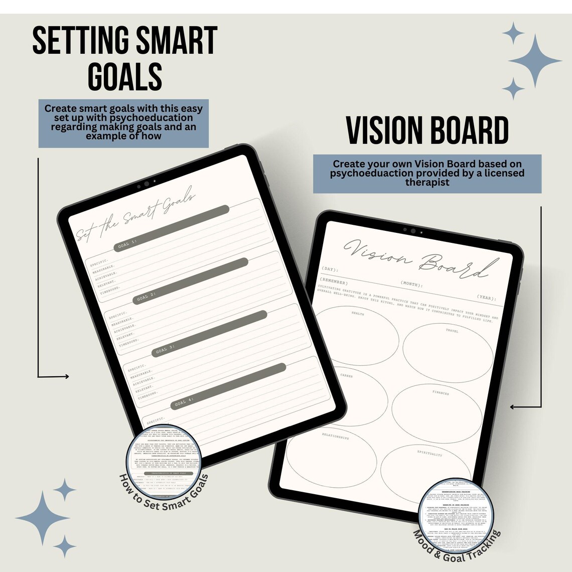 Comprehensive Mood Tracker | Clinician-developed Mental Health Journal ...