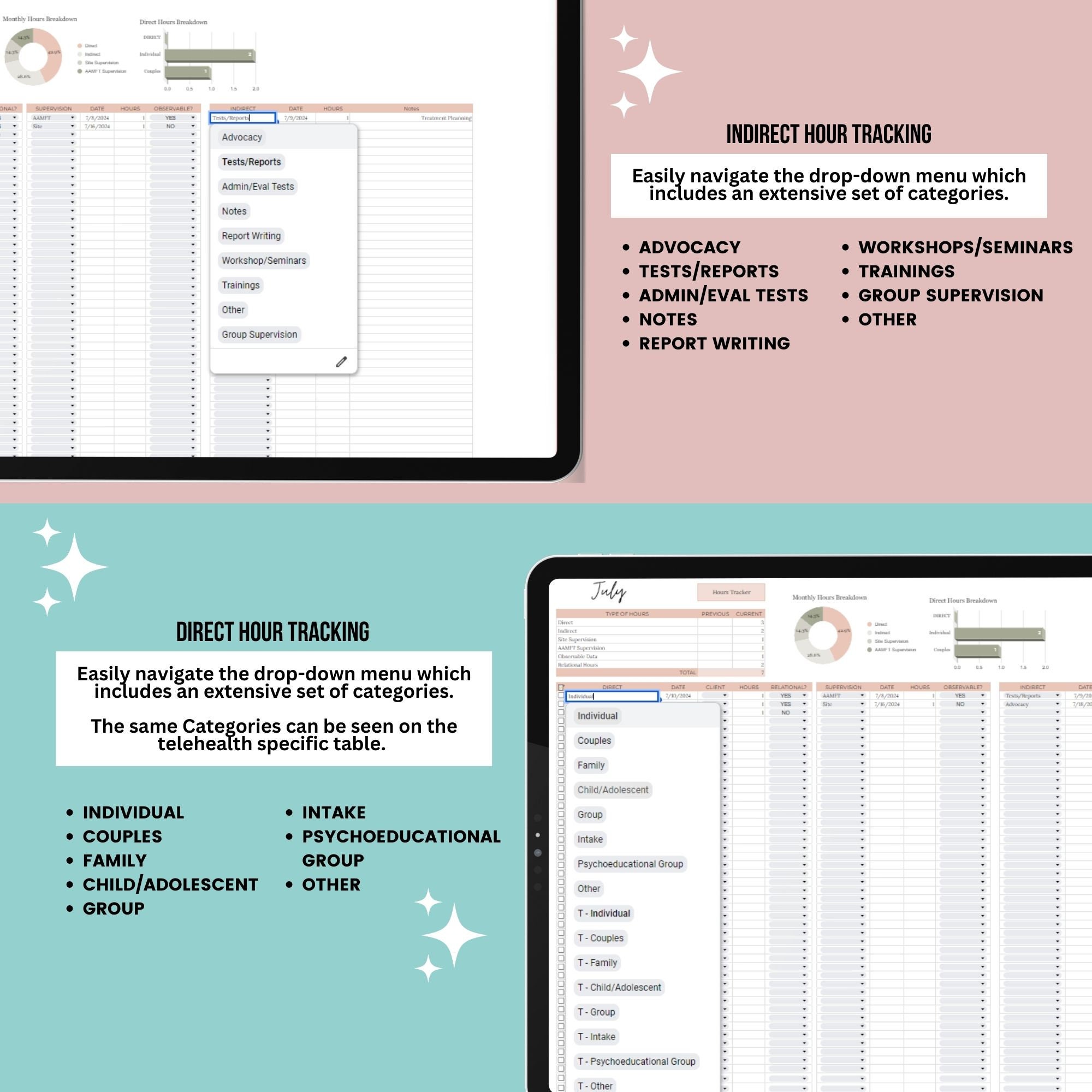 Neutral MFT Internship Tracker | Google Sheets Template for Internship ...
