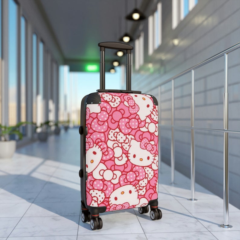 Hello Kitty Saftey Suitcases With Lock - Etsy