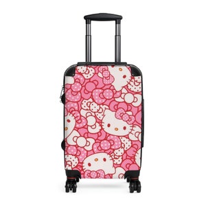 Hello Kitty Saftey Suitcases With Lock - Etsy