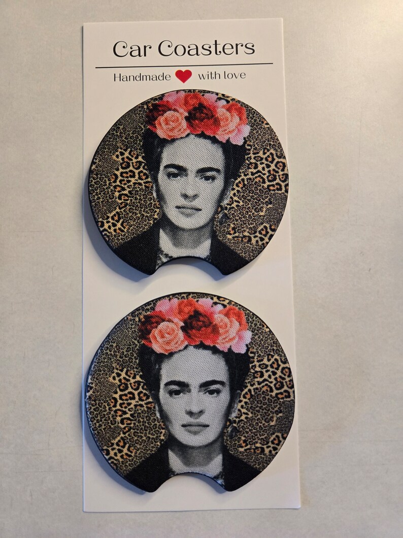 Frida Kahlo Coaster - Etsy