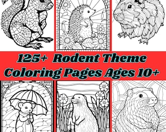 Giraffe Coloring Pages - 125+ Hand Touched Pages - All Ages - Instant ...