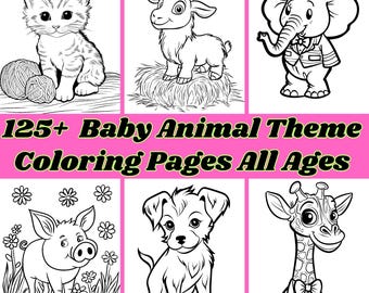 Rodents Coloring Pages - 125+ Hand Touched Pages - Ages 10+ - Instant ...