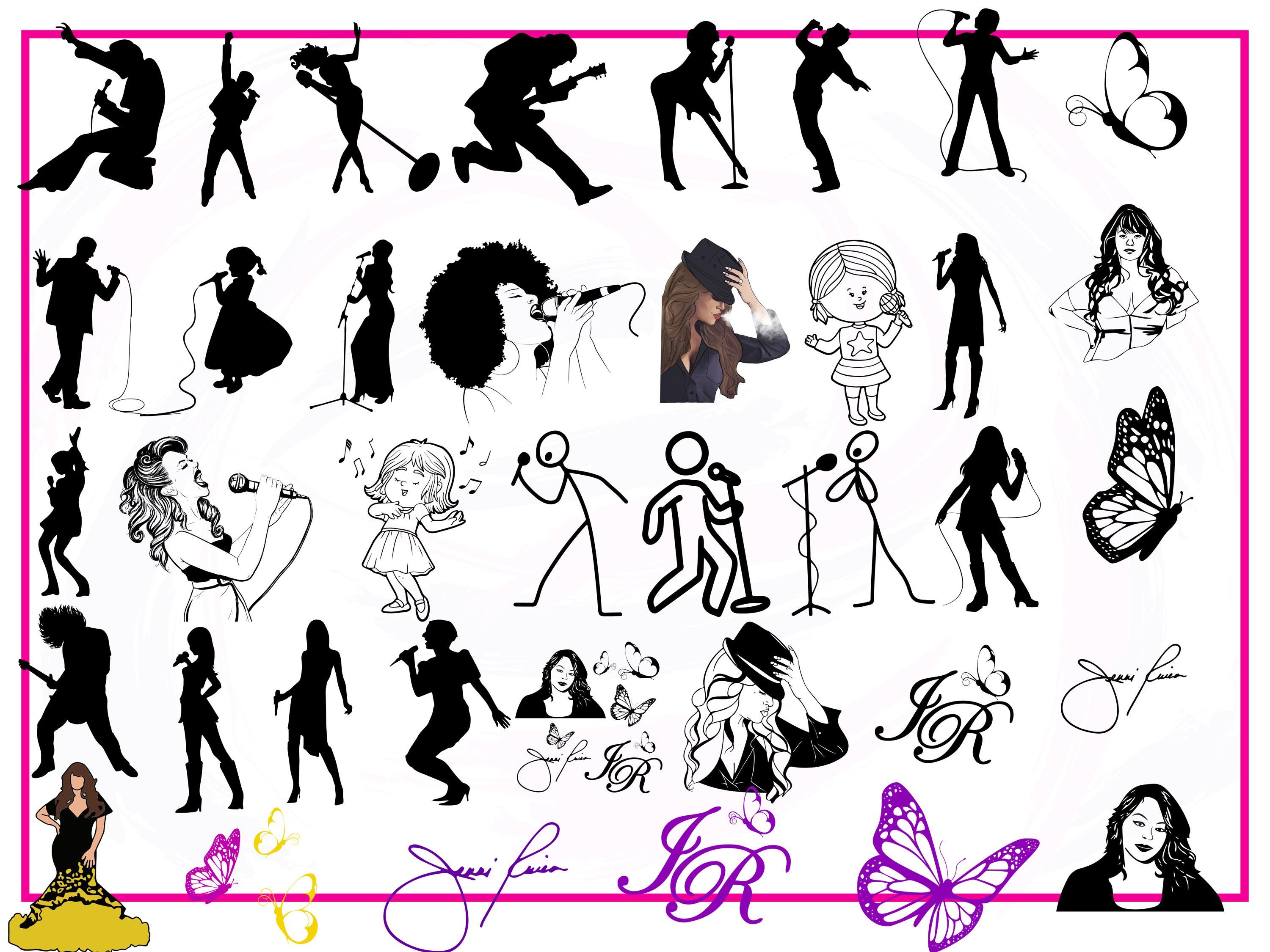 Jenni Rivera SVG Bundle - Clipart - PNG - Vector - Jenny Rivera SVG ...