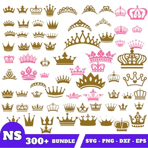 Royal Crown SVG File, King Crown SVG, Queen Crown SVG, Princess Tiara ...