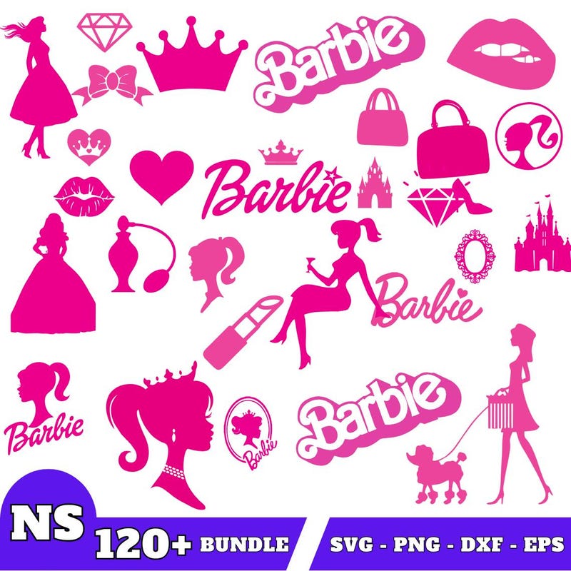 Barbie Svg - Etsy