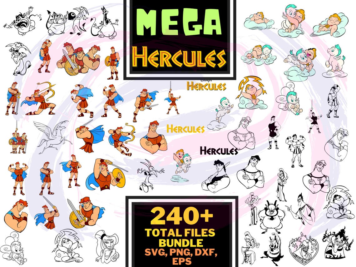 Hercules Svg, Hercules Cricut, Hercules Cut File, Hercules Svg, Megara ...