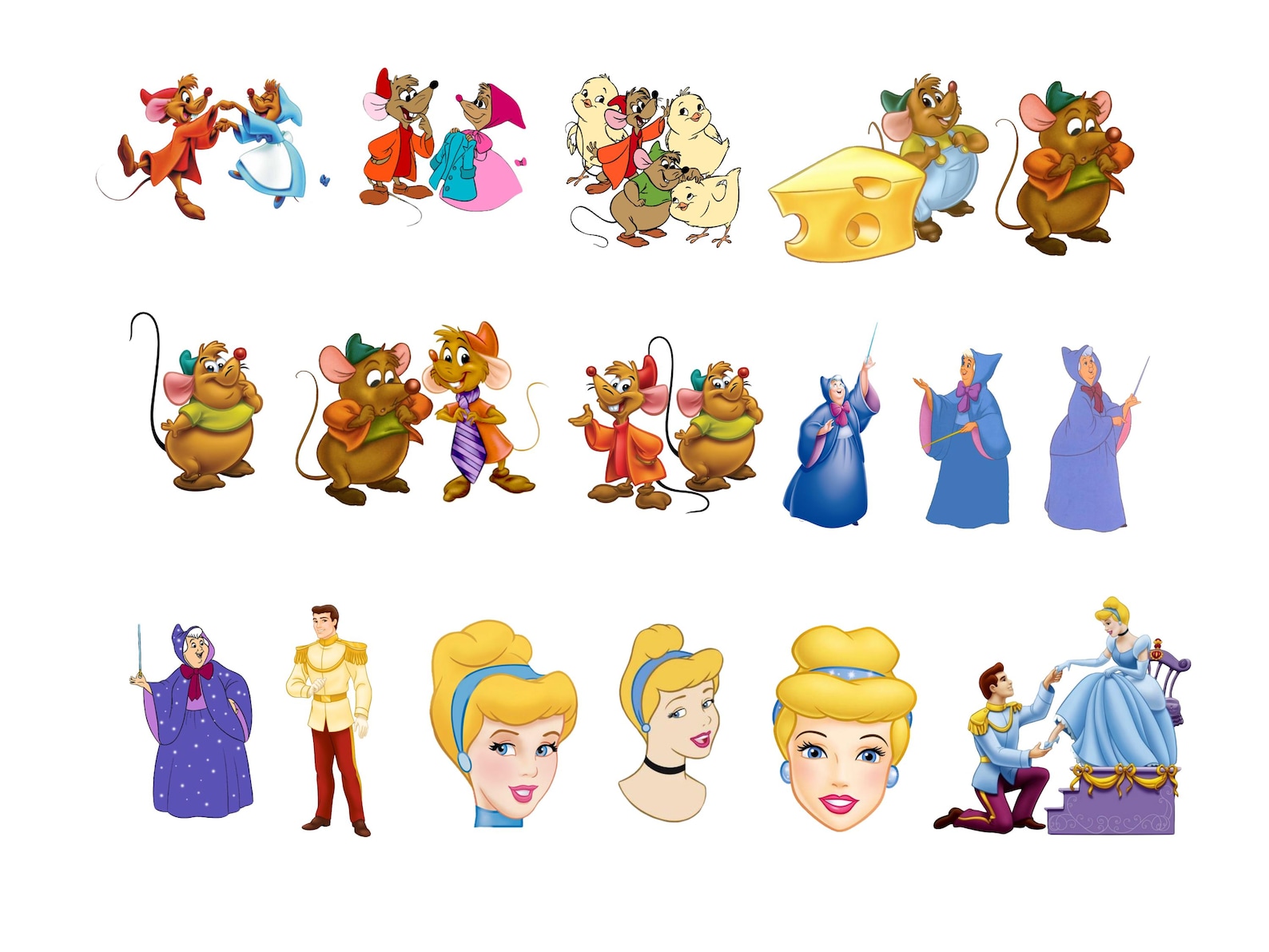 Cinderella Png Svg Bundle, Cinderella Gus Png Svg, Cinderella Alphabet ...