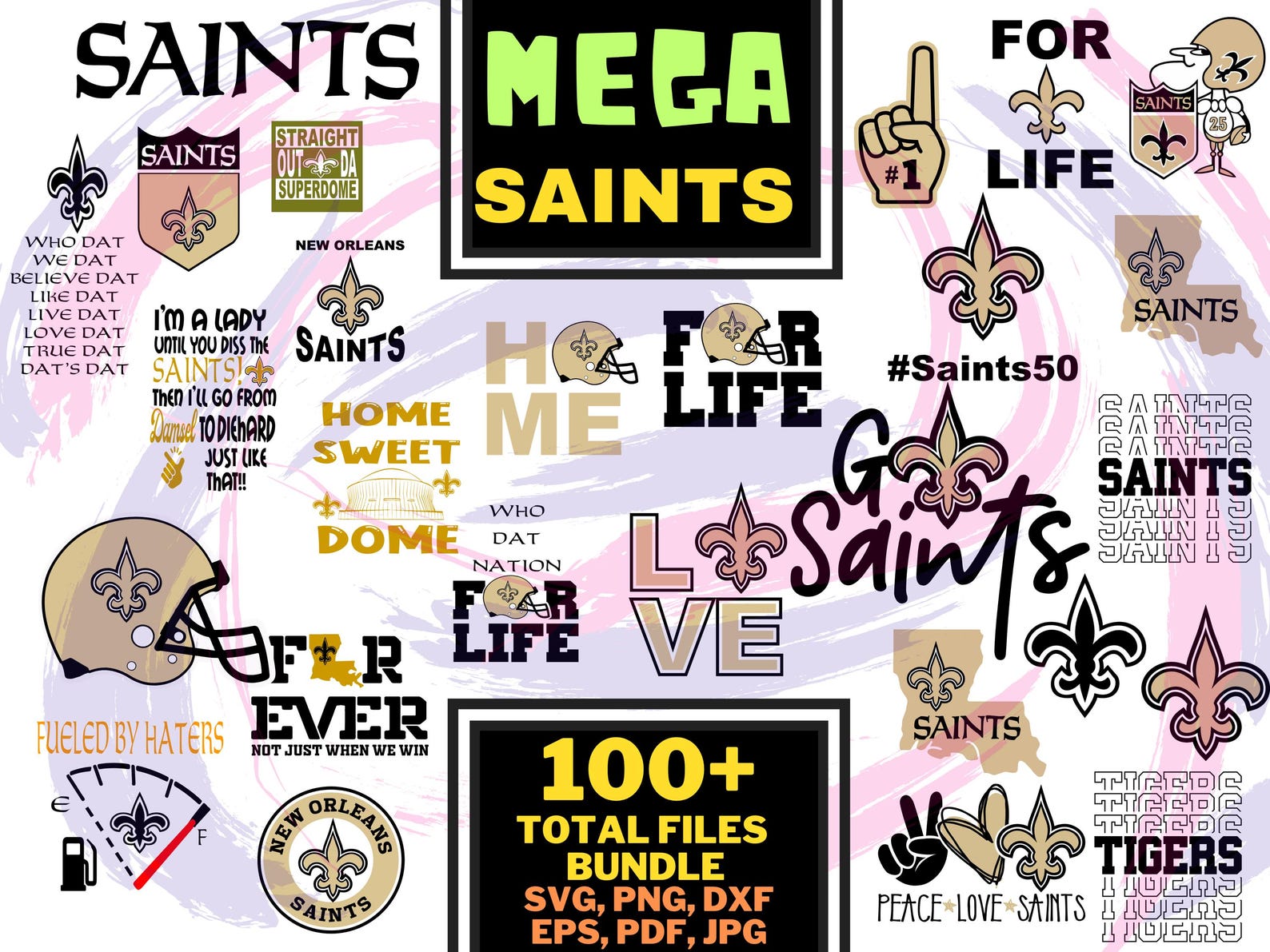 Saints SVG Bundle, Saints PNG Bundle, Digital Download, Cut File ...