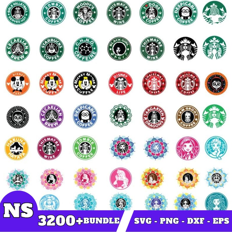 Starbucks Logo - Etsy