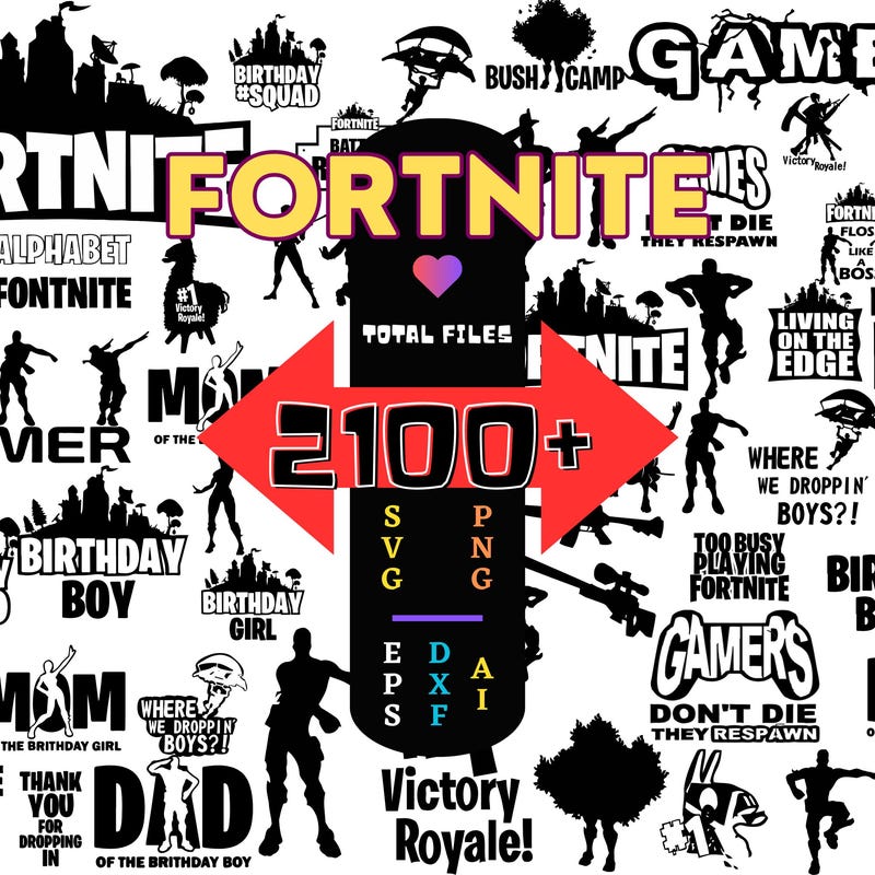 Fortnight Svg - Etsy