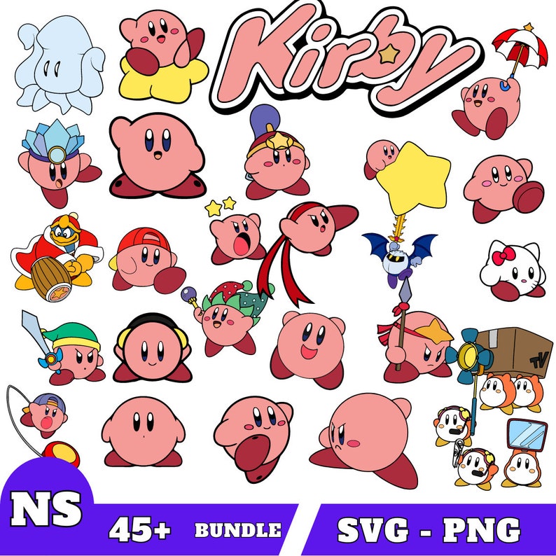 KIRBY SVG Png Bundle, Halloween Svg, Kirby Spooky Svg, Kirby Witches ... KIRBY SVG Png Bundle, Halloween Svg, Kirby Spooky Svg, Kirby Witches ...