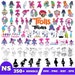 Trolls Svg Bundle- Png-svg-dxf-eps - Etsy