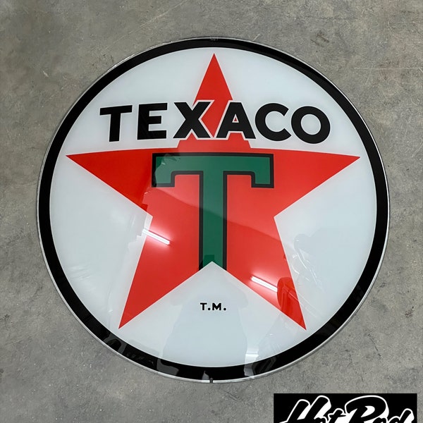 Texaco Gas Pump Globe - Etsy