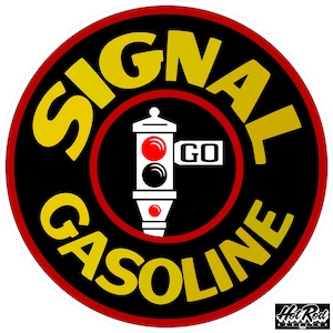 10" SIGNAL GASOLINE Decal / Sticker - Etsy