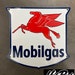 MOBIL Mobilgas Shield Porcelain Sign - Etsy