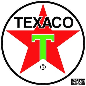 10 TEXACO GASOLINE Decal / Sticker - Etsy