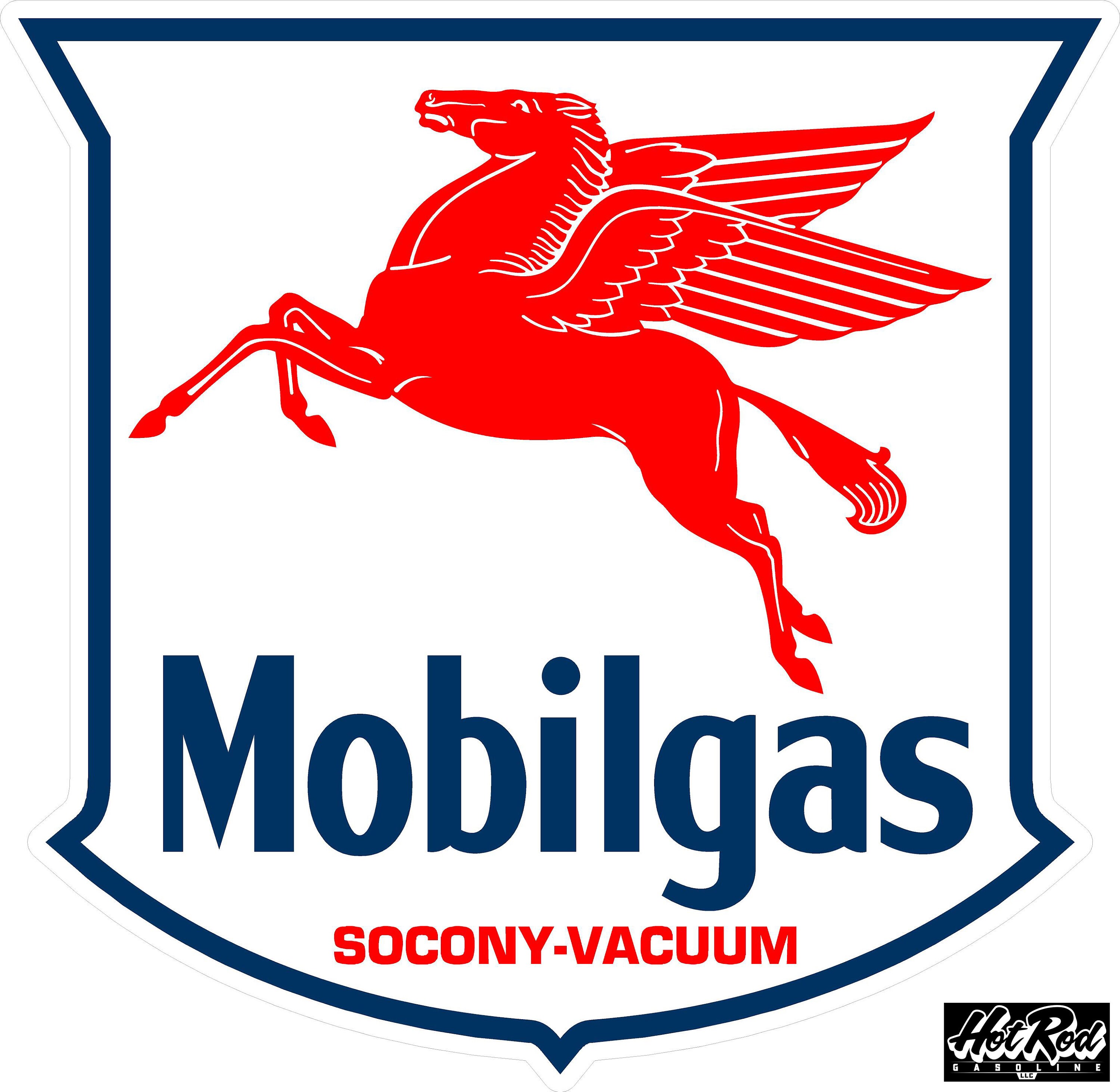 12 MOBIL Mobilgas Shield Decal / Sticker - Etsy