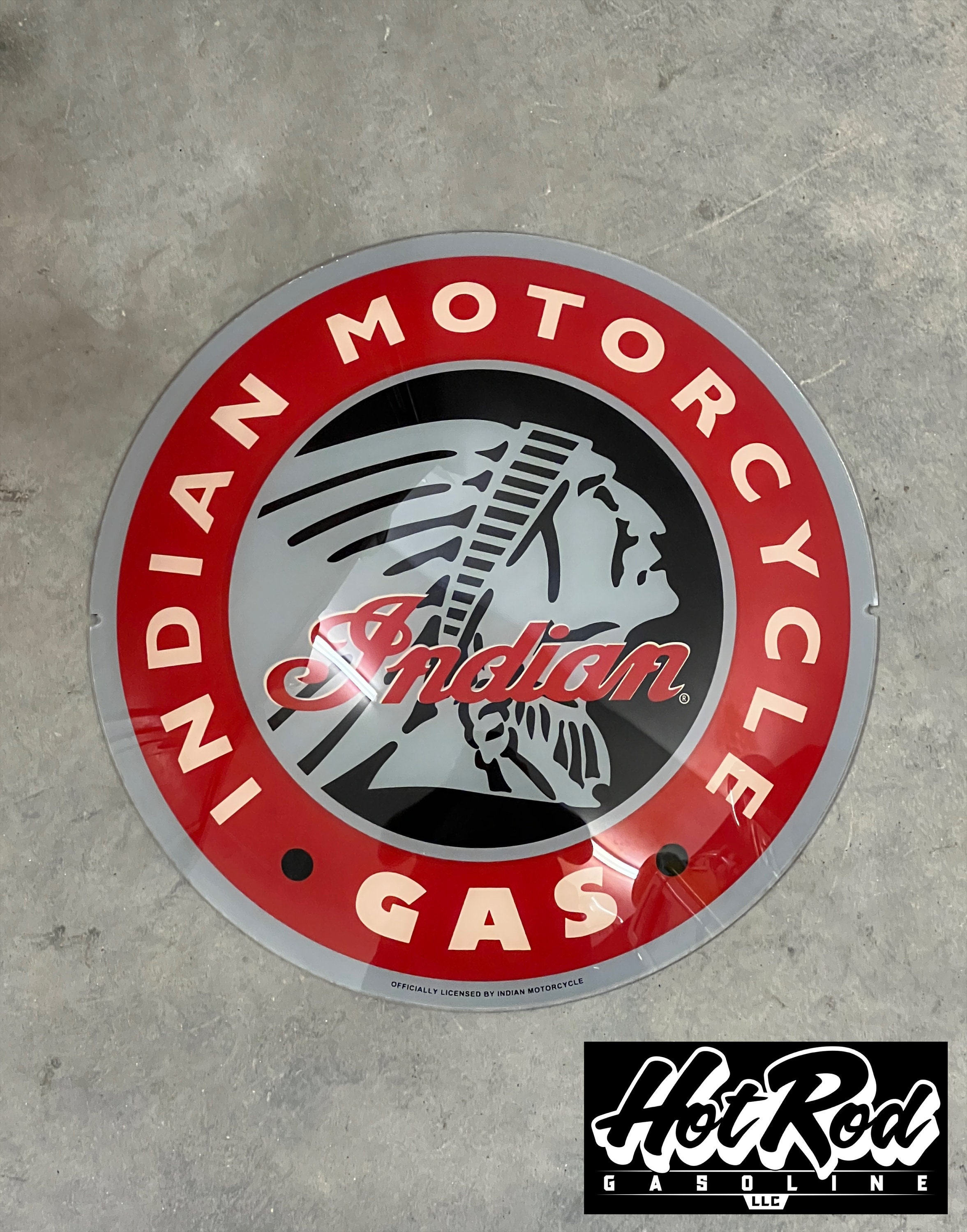 INDIAN MOTORCYCLE GAS Reproduction 13.5 Gas Pump Globe Face / Lens - Etsy