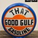 GOOD GULF Reproduction 13.5 Gas Pump Globe blue Body - Etsy