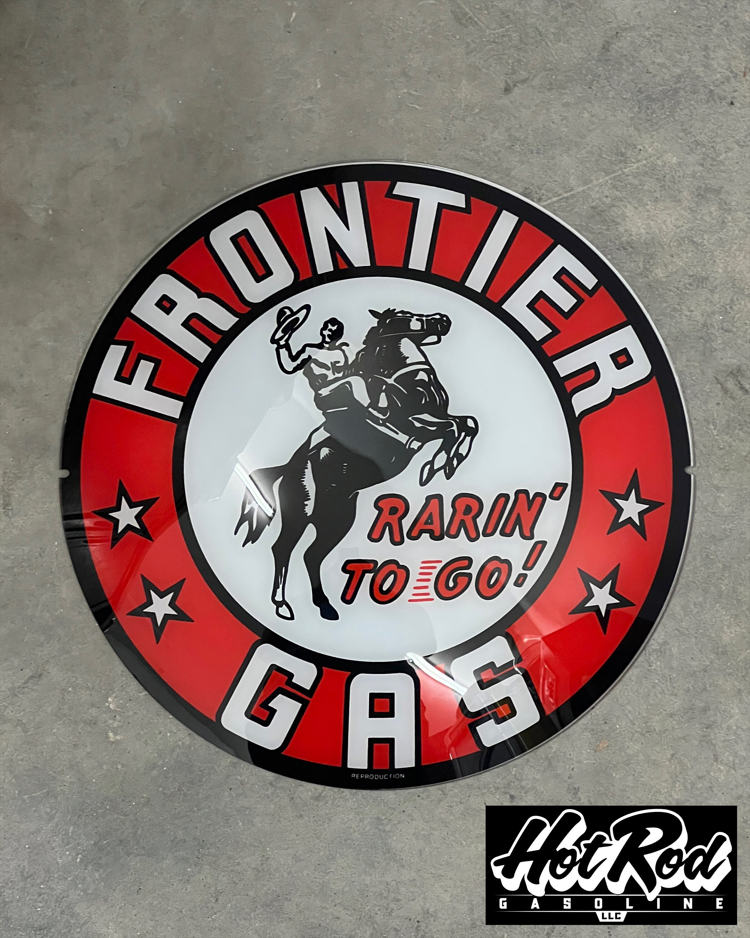 FRONTIER GAS Reproduction 13.5 Gas Pump Globe Face / Lens - Etsy