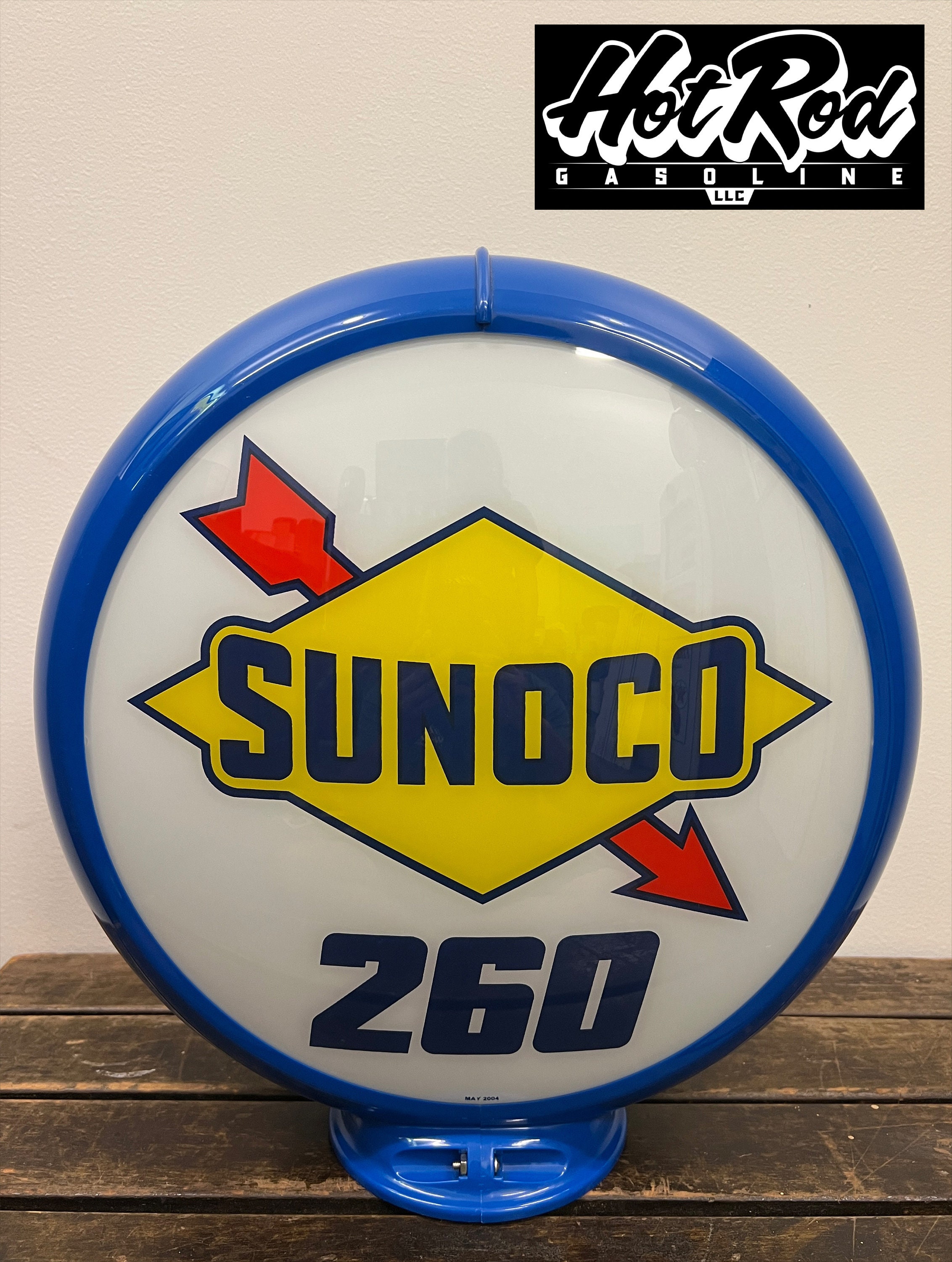 SUNOCO 260 Reproduction 13.5 Gas Pump Globe blue Body - Etsy