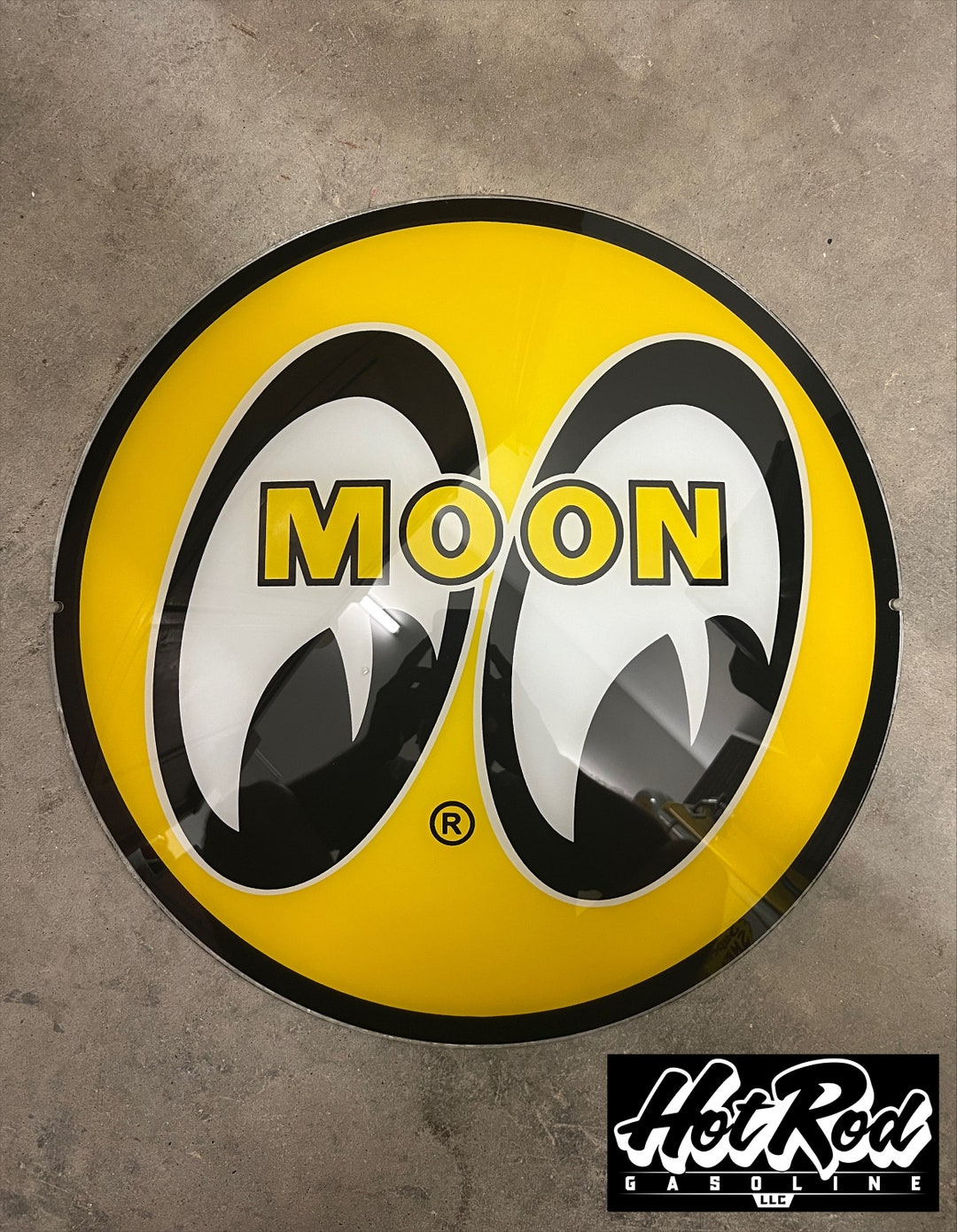 MOONEYES Reproduction 13.5 Gas Pump Globe Face / Lens - Etsy