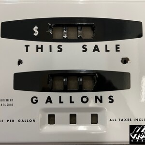 Original BOWSER Face Plate - Gas Pump Parts - Etsy