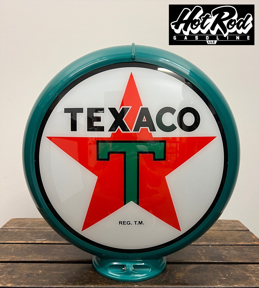 TEXACO Reproduction 13.5 Gas Pump Globe green Body - Etsy