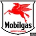 6 MOBIL Mobilgas Shield Decal / Sticker Black - Etsy