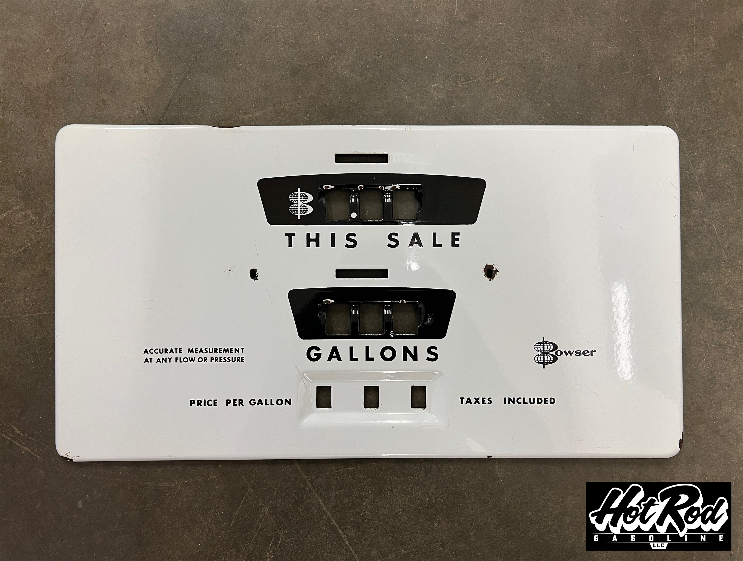 Original BOWSER Face Plate Gas Pump Parts 2 - Etsy