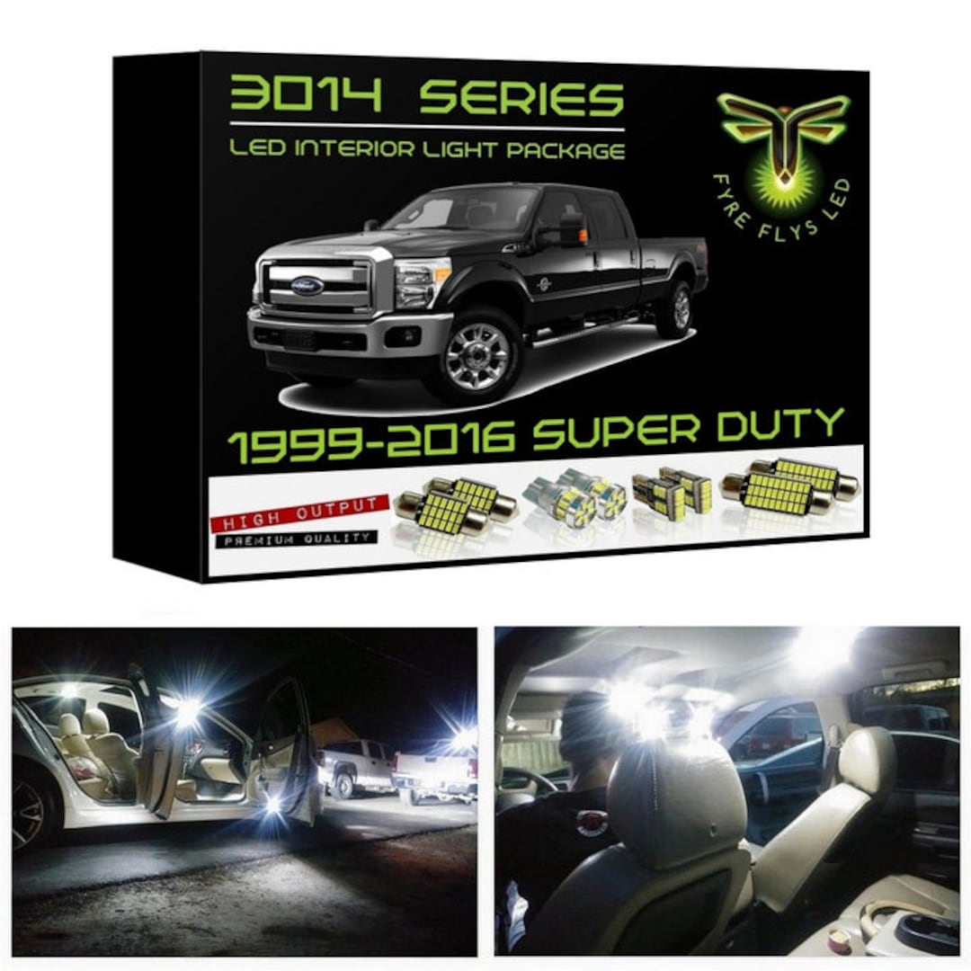 1999-2016 Ford Super Duty F250 F350 LED Interior Light Kit 3014 Series ...