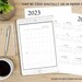Printable Digital Monthly Calendar | Editable Monthly Calendar | 2023 ...