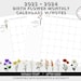 Printable Digital Monthly Calendar | Editable Monthly Calendar | 2023 ...