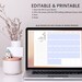 Printable Digital Monthly Calendar | Editable Monthly Calendar | 2023 ...