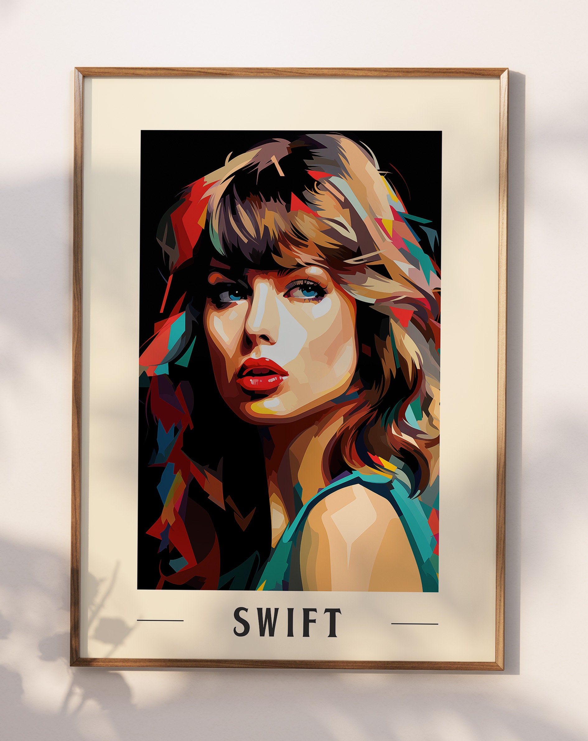Taylor Swift WPAP Poster Home Decor Taylor Swift Wall Art Taylor Swift ...