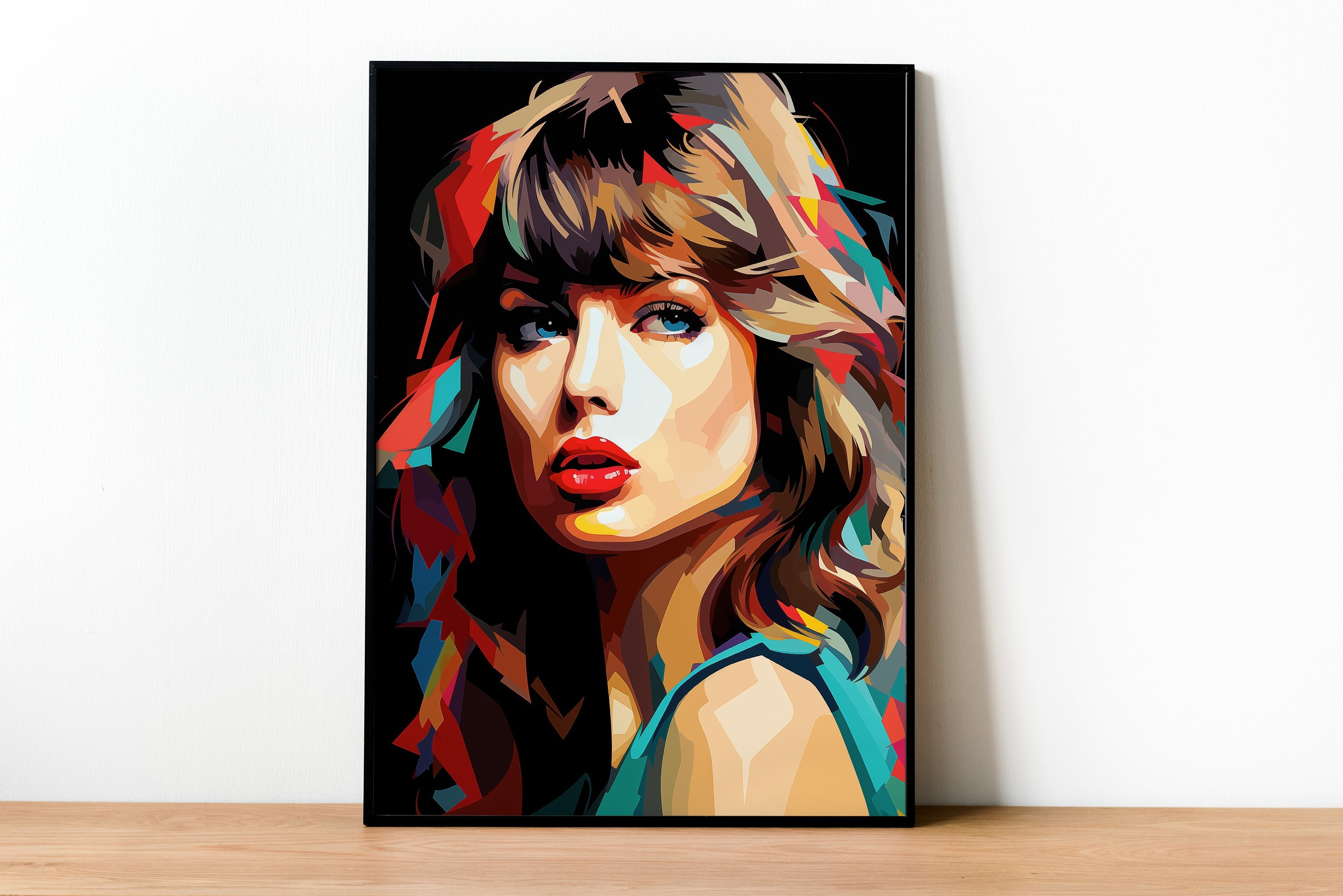 Taylor Swift WPAP Poster Home Decor Taylor Swift Wall Art - Etsy