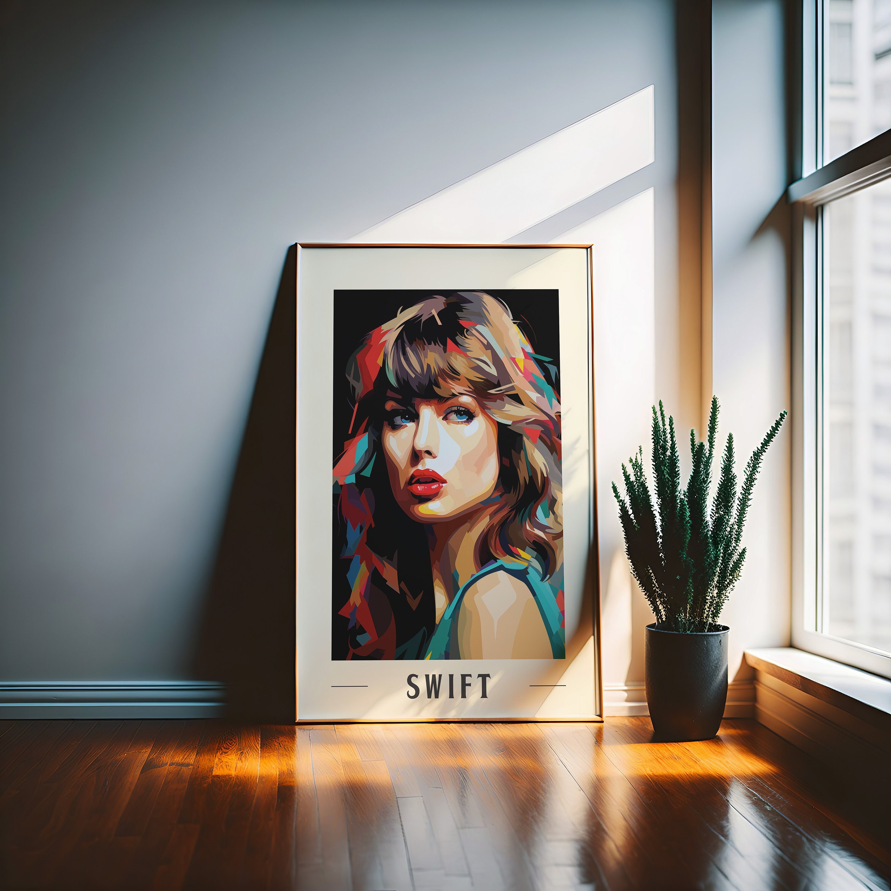 Taylor Swift WPAP Poster Home Decor Taylor Swift Wall Art Taylor Swift ...