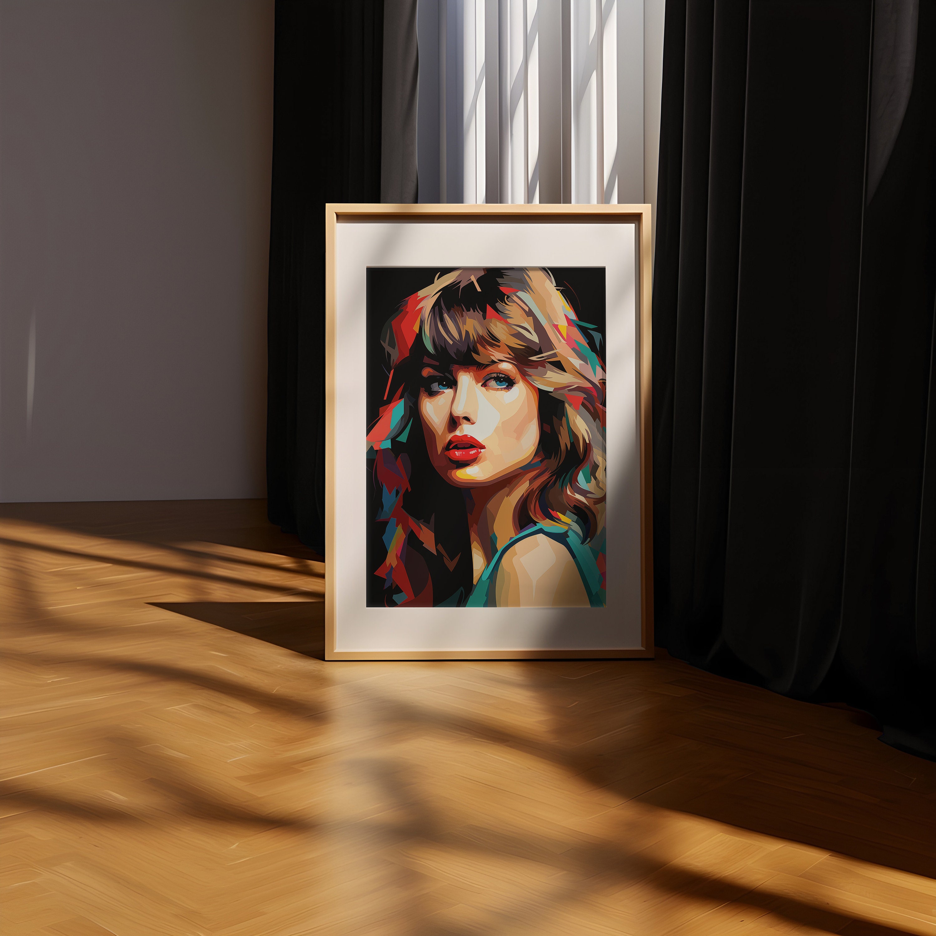 Taylor Swift WPAP Poster Home Decor Taylor Swift Wall Art - Etsy