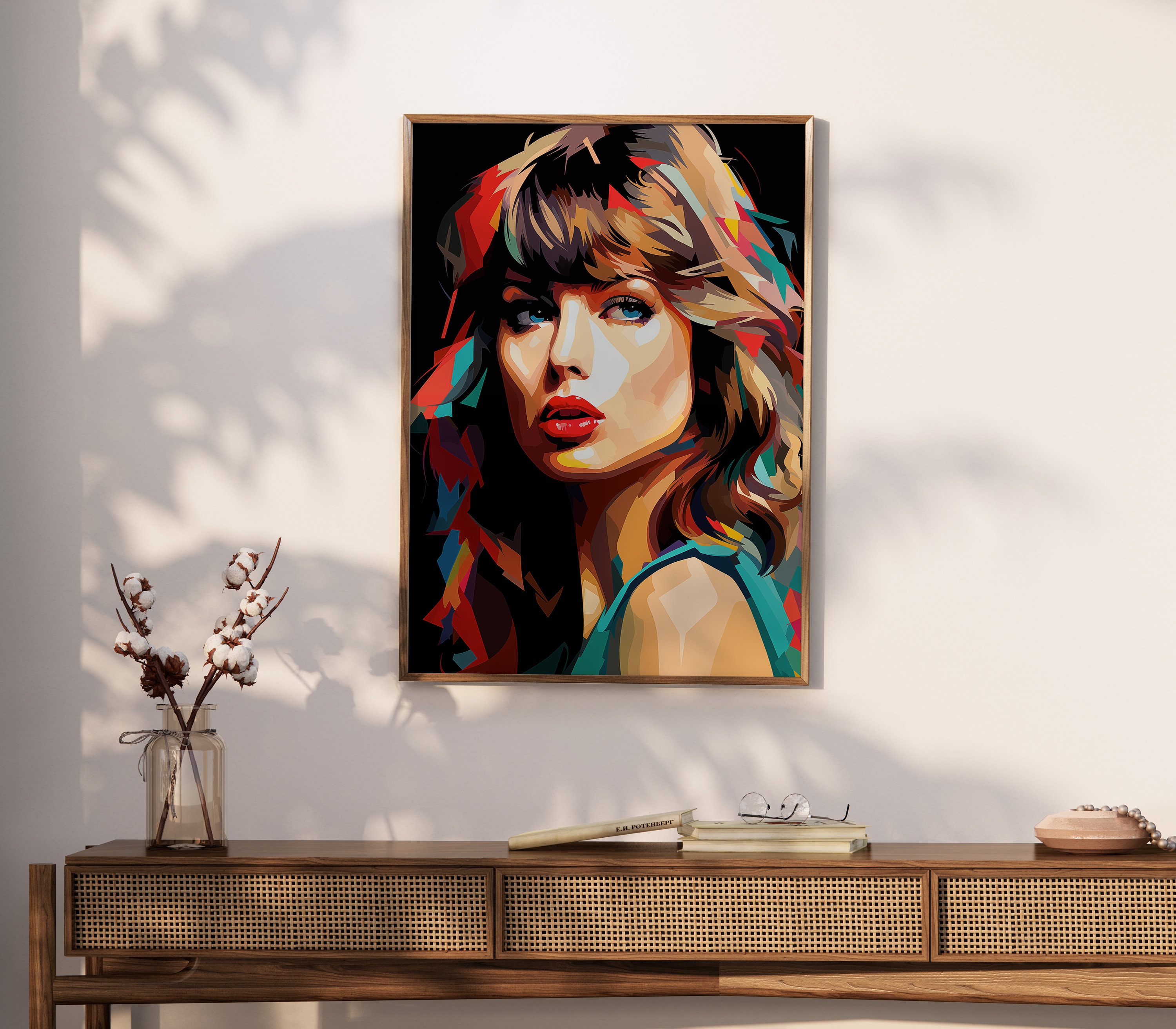 Taylor Swift WPAP Poster Home Decor Taylor Swift Wall Art - Etsy
