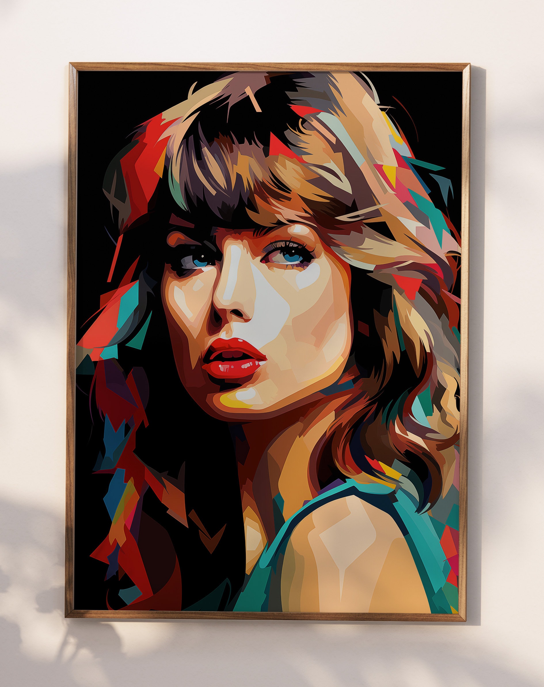 Taylor Swift WPAP Poster Home Decor Taylor Swift Wall Art - Etsy