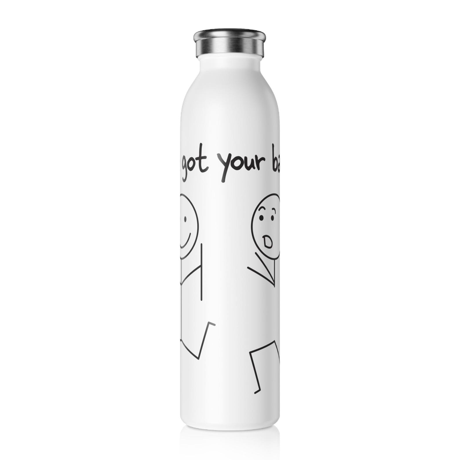 Humorous, I Got Your Back, Water Bottle, Mischievous Humor, On-the-go ...