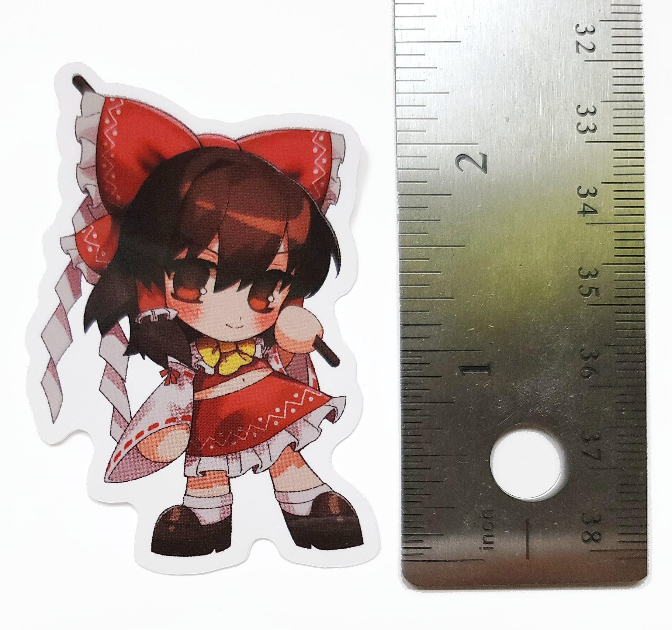 Reimu & Marisa Touhou Project Vinyl Stickers - Etsy