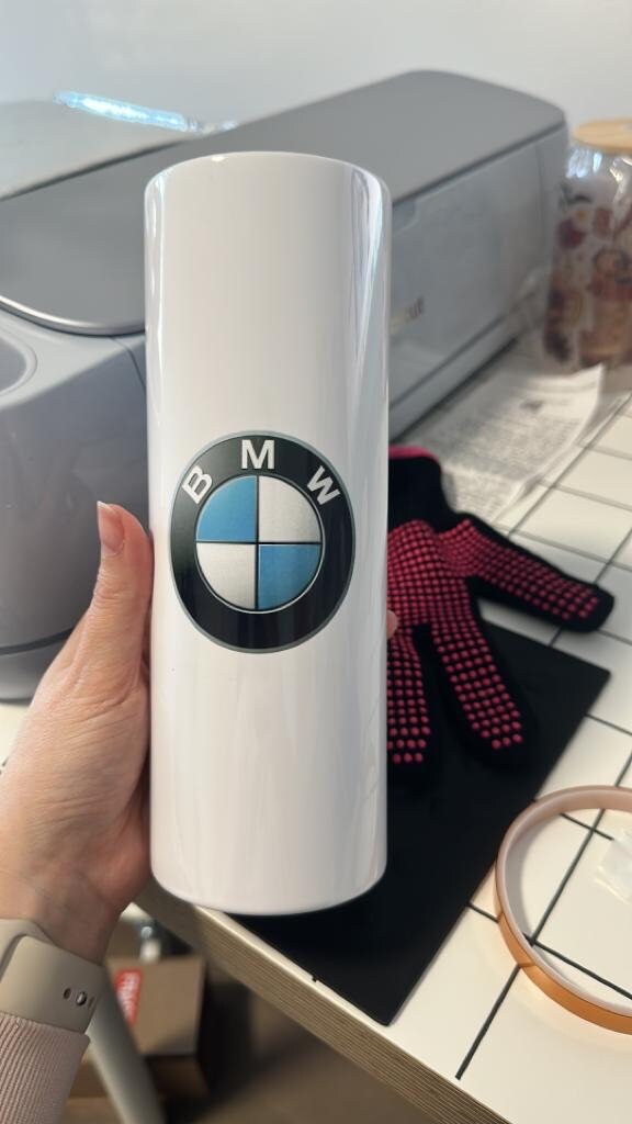 Bmw Tumbler Coffee Mug Water Bottle Stainless Steel Insulated Hot
