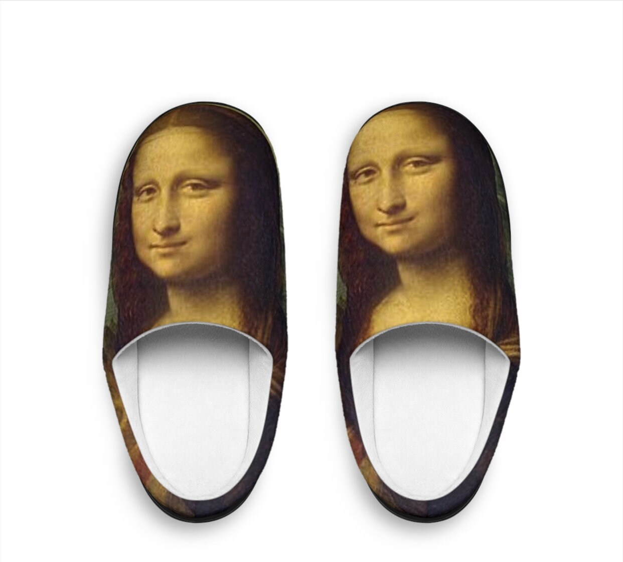 Mona Lisa Slippers - Etsy
