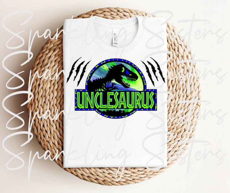 Unclesaurus, Instant Download, PNG, T-rex, Customize, Sublimation, DTG ...